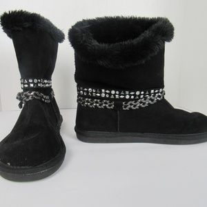 Justice | Shoes | Black Justice Girl Boots Size 6 | Poshmark